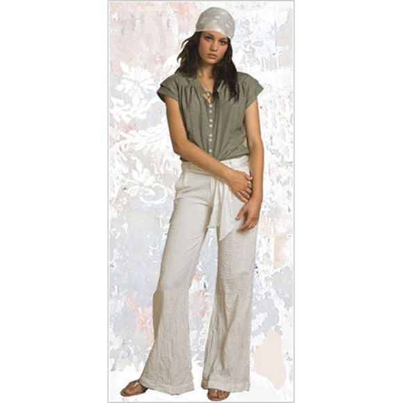 Chulo Pony | Pants & Jumpsuits | Chuloponywide Leg Pantwith Silk Tie ...